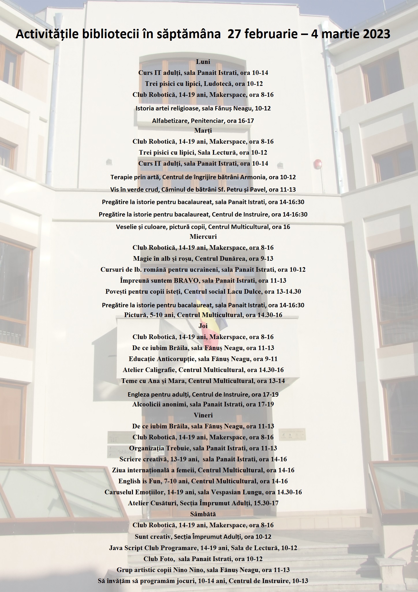 bjbraila.ro – Biblioteca Județeană Panait Istrati – Brăila